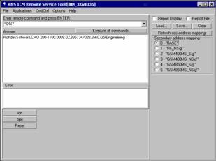 Remote control of the R&S CMU